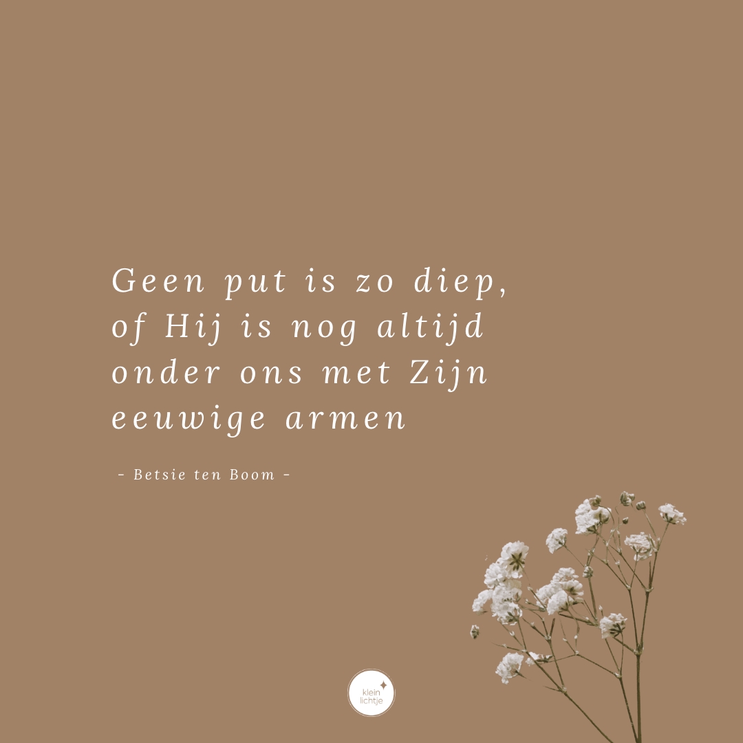 𝑮𝒆𝒆𝒏 𝒑𝒖𝒕 𝒛𝒐 𝒅𝒊𝒆𝒑 - Kleinlichtje.nl