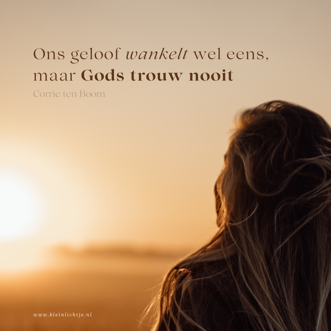 𝑮𝒐𝒅𝒔 𝒕𝒓𝒐𝒖𝒘 - Kleinlichtje.nl