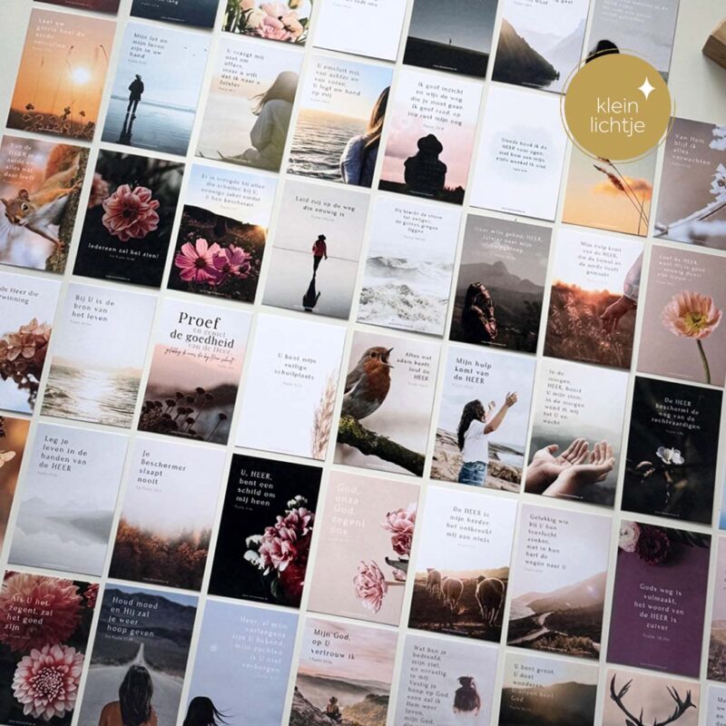 Mini Lichtjes 𝑷𝒔𝒂𝒍𝒎𝒆𝒏 set - Kleinlichtje.nl