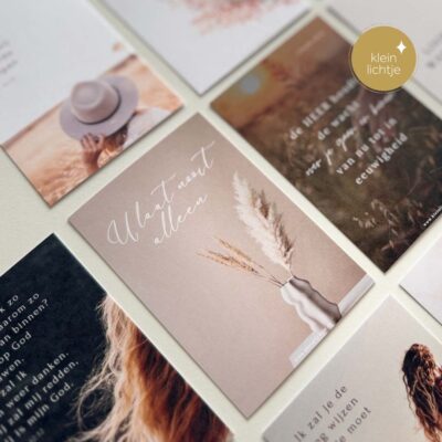 Mini Lichtjes kaartjes set - Kleinlichtje.nl