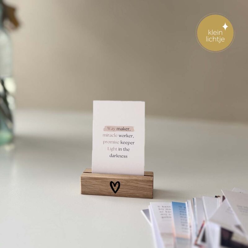 Mini Lichtjes kaartjes set - Kleinlichtje.nl